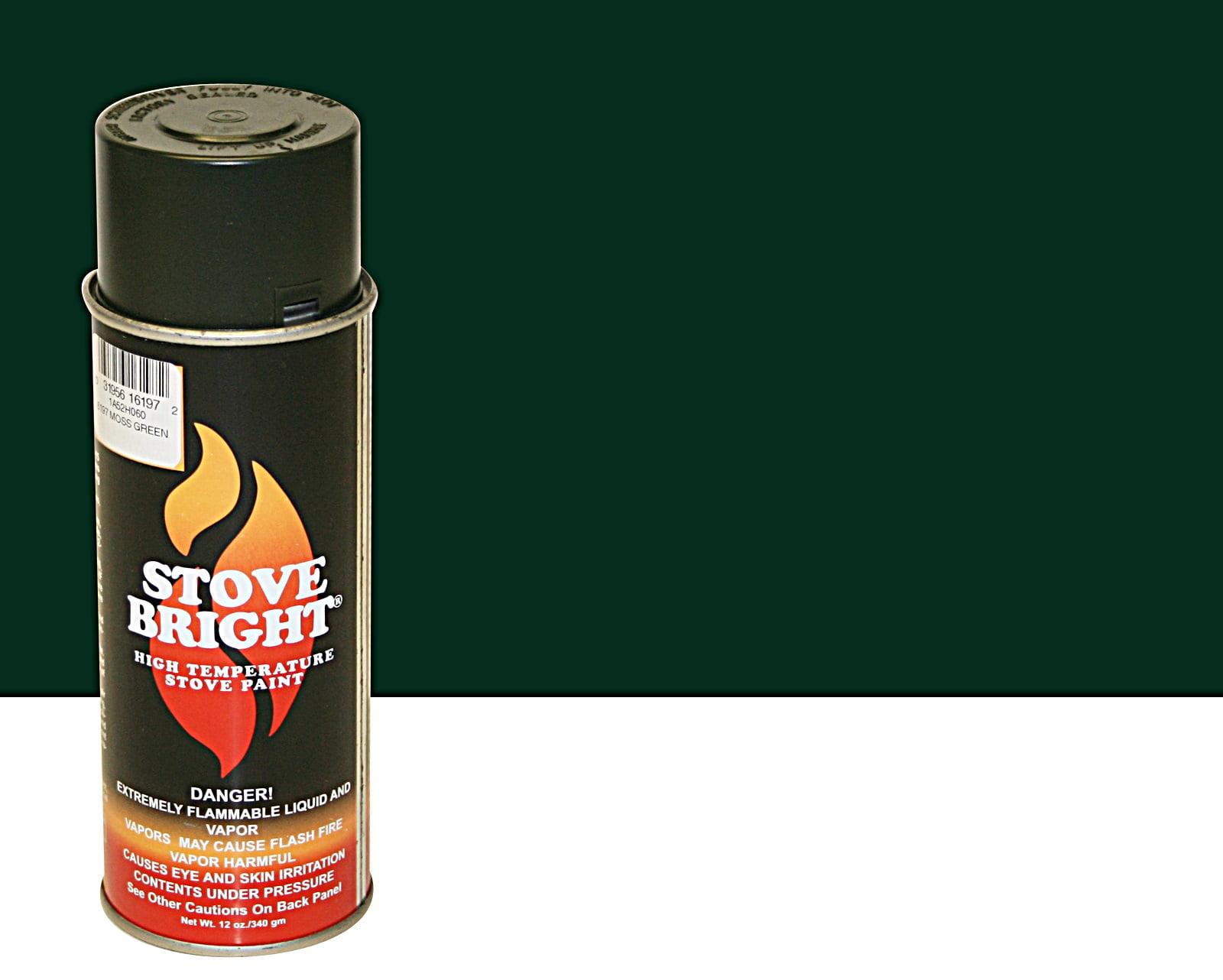 Stove Bright High Temp Spray Paint Up Moss Green - Walmart.com