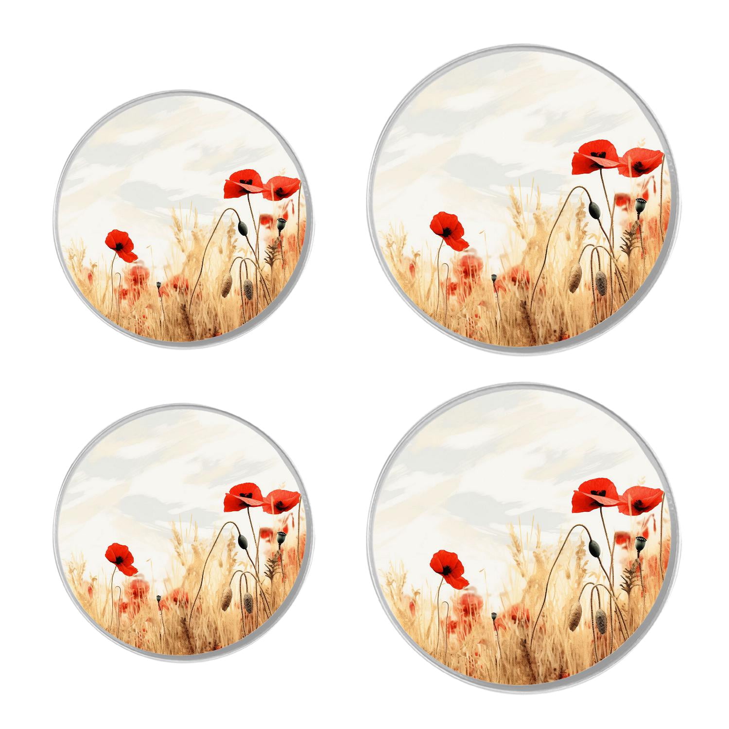 Stove Burner Covers 4 Pcs for Decorative Gas Stove Burner Cover 8Inch ...