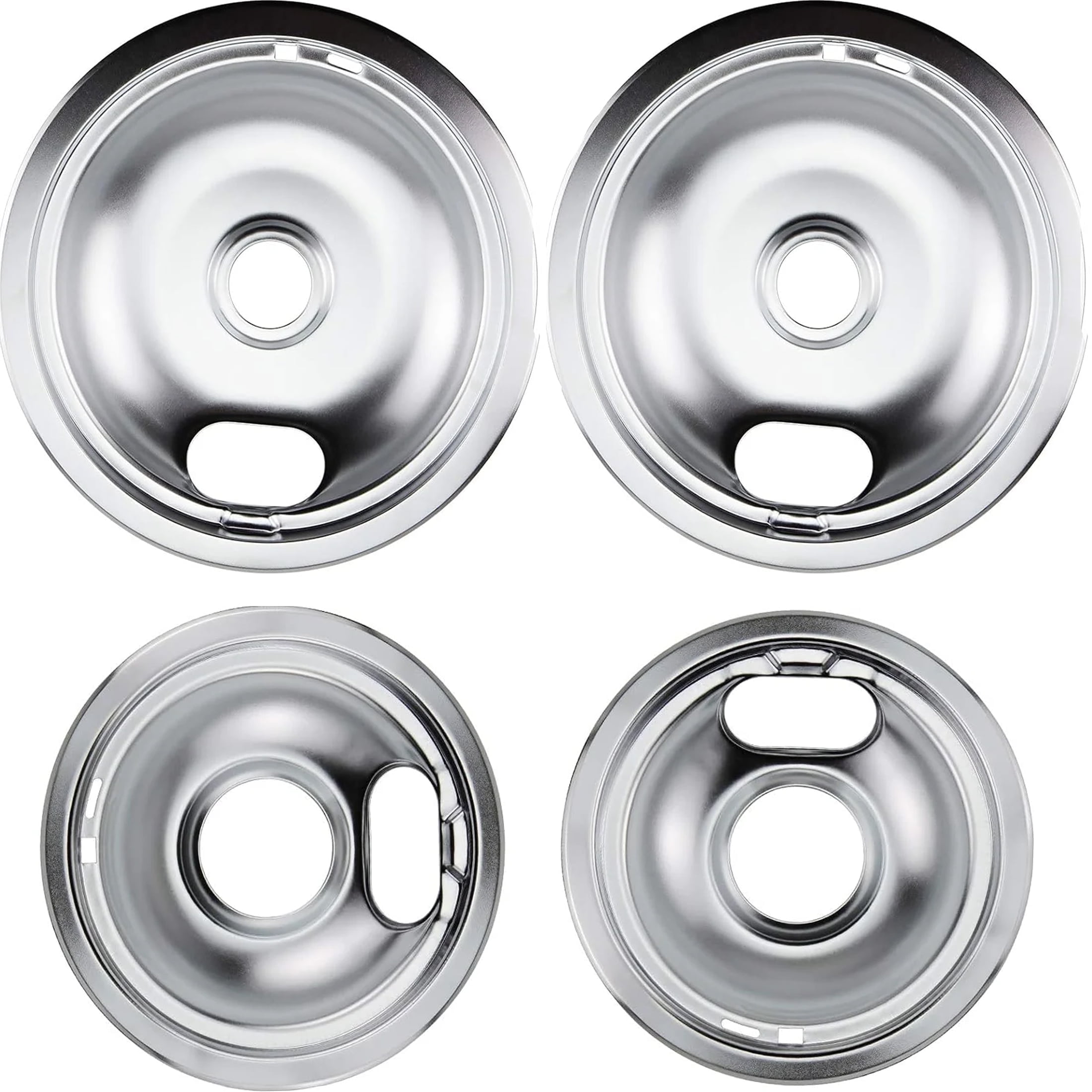 Stove Burner Drip Pans for Whirlpool Electric Range-Thickening to ...