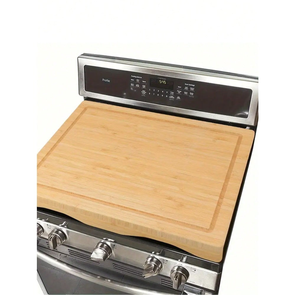 Stove Cover Board For Gas Stovetop - Raised Cutting Board With Legs And ...