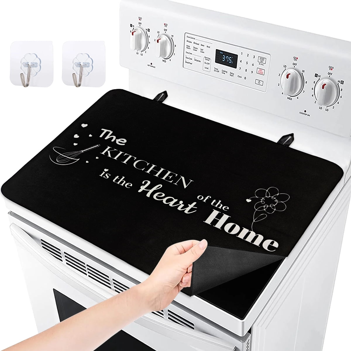 Stove Covers Ceramic Glass Cook Electric Top Protector 28.5 x 20.5 inch ...