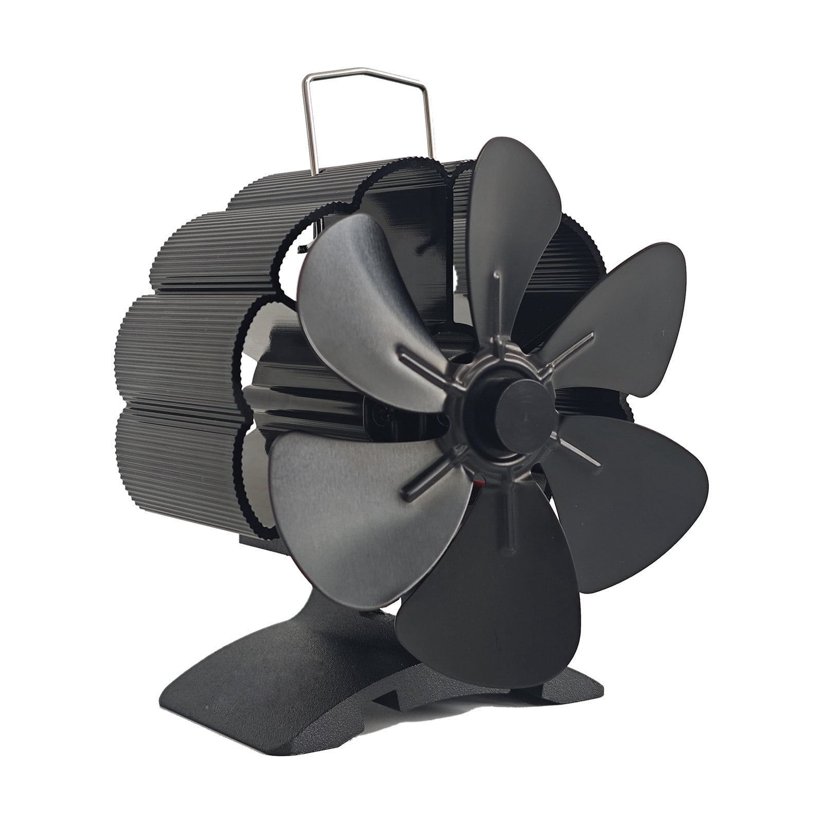 Stove Fan 6 Leaves Stove Fan Quiet Heat Powered Burners Fan for Burners ...