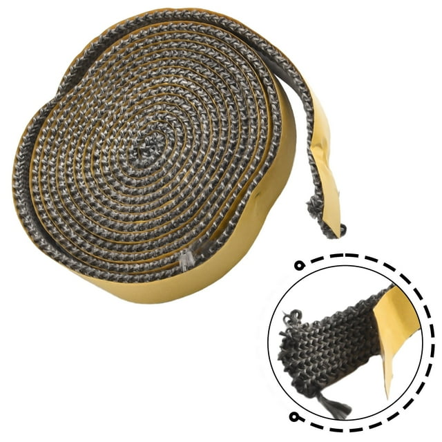 Stove Fire Rope Wood Burning Stove Sealing Gasket Log Burner Door Seal ...