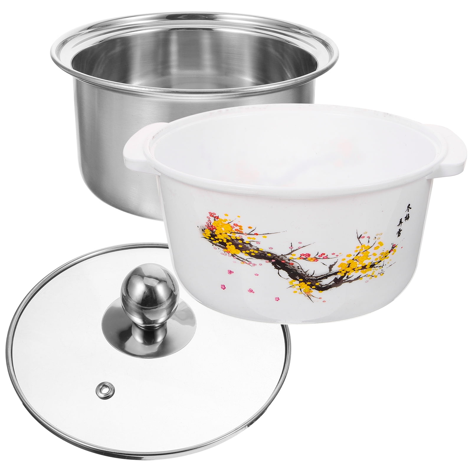 Stove Only Stainless Steel Cooking Pot Portable Pans Sauce Baby ...