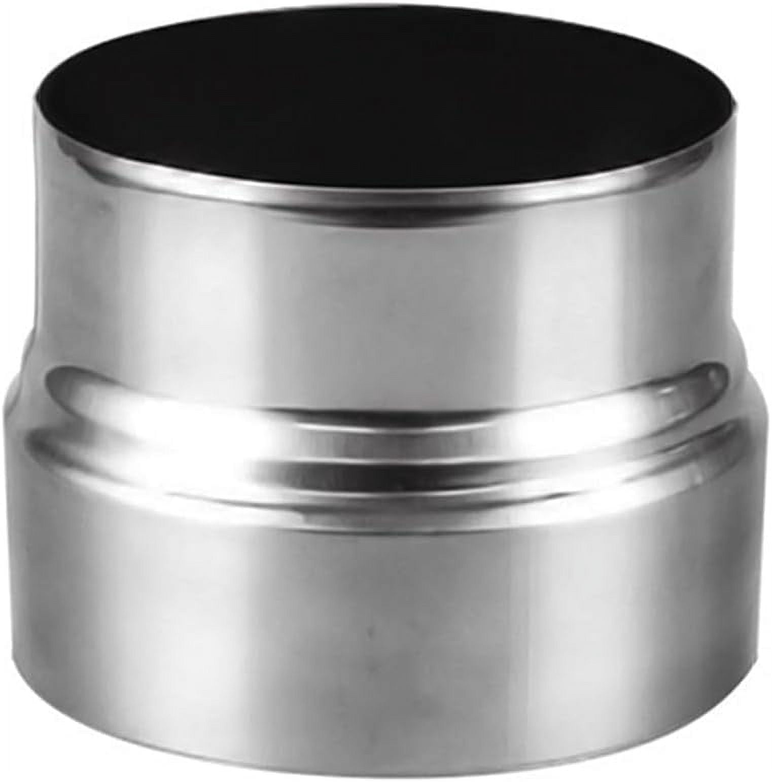 Stove Pipe Reducer Flue Connector, 1pc Stainless Steel Chimney Flue ...