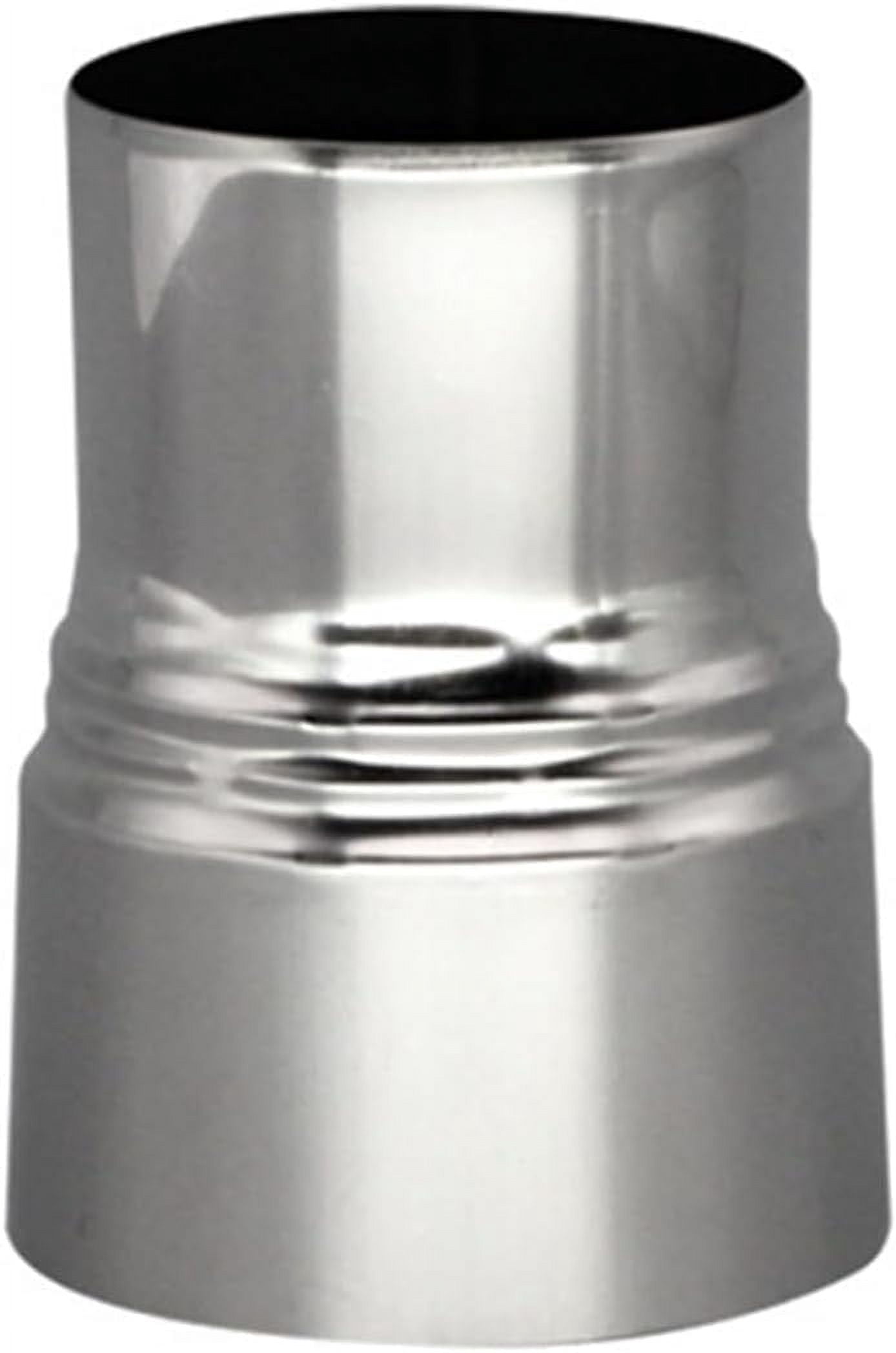 Stove Pipe Reducer Flue Connector, 1pc Stainless Steel Chimney Flue ...