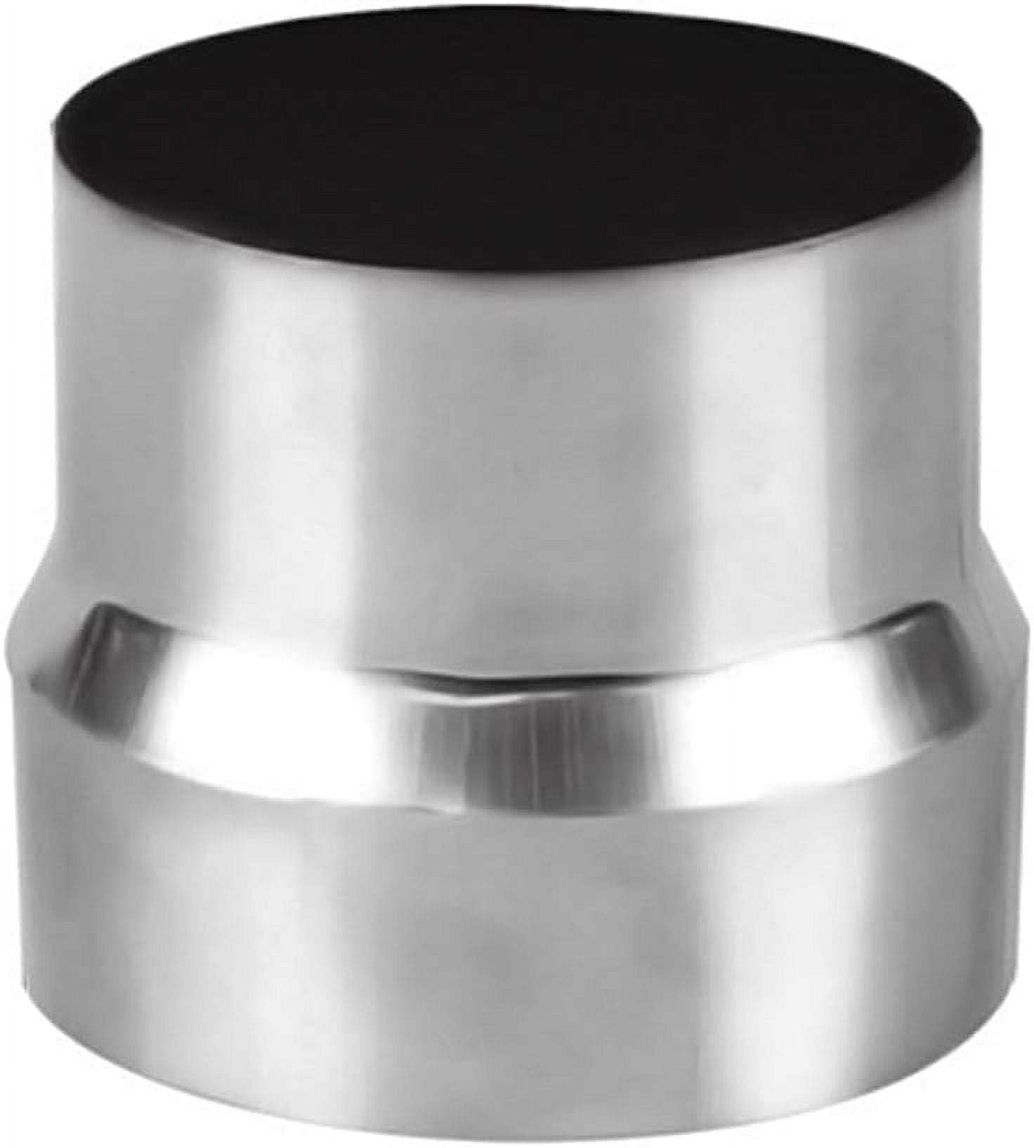 Stove Pipe Reducer Flue Connector, 1pc Stainless Steel Chimney Flue ...
