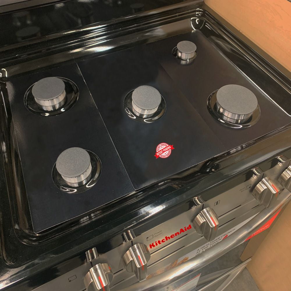 Stove Protector Liners Compatible with KitchenAid Stoves, Gas Ranges ...