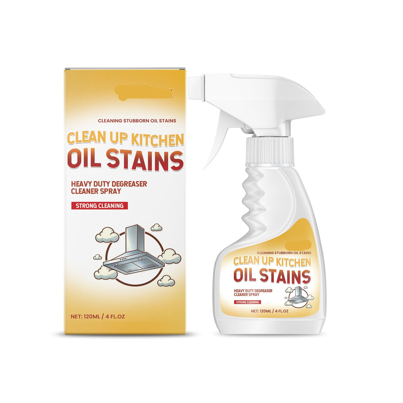 Stove Sink Deep Degreasing Softening Stain Cleaning Spray Kitchen Range ...
