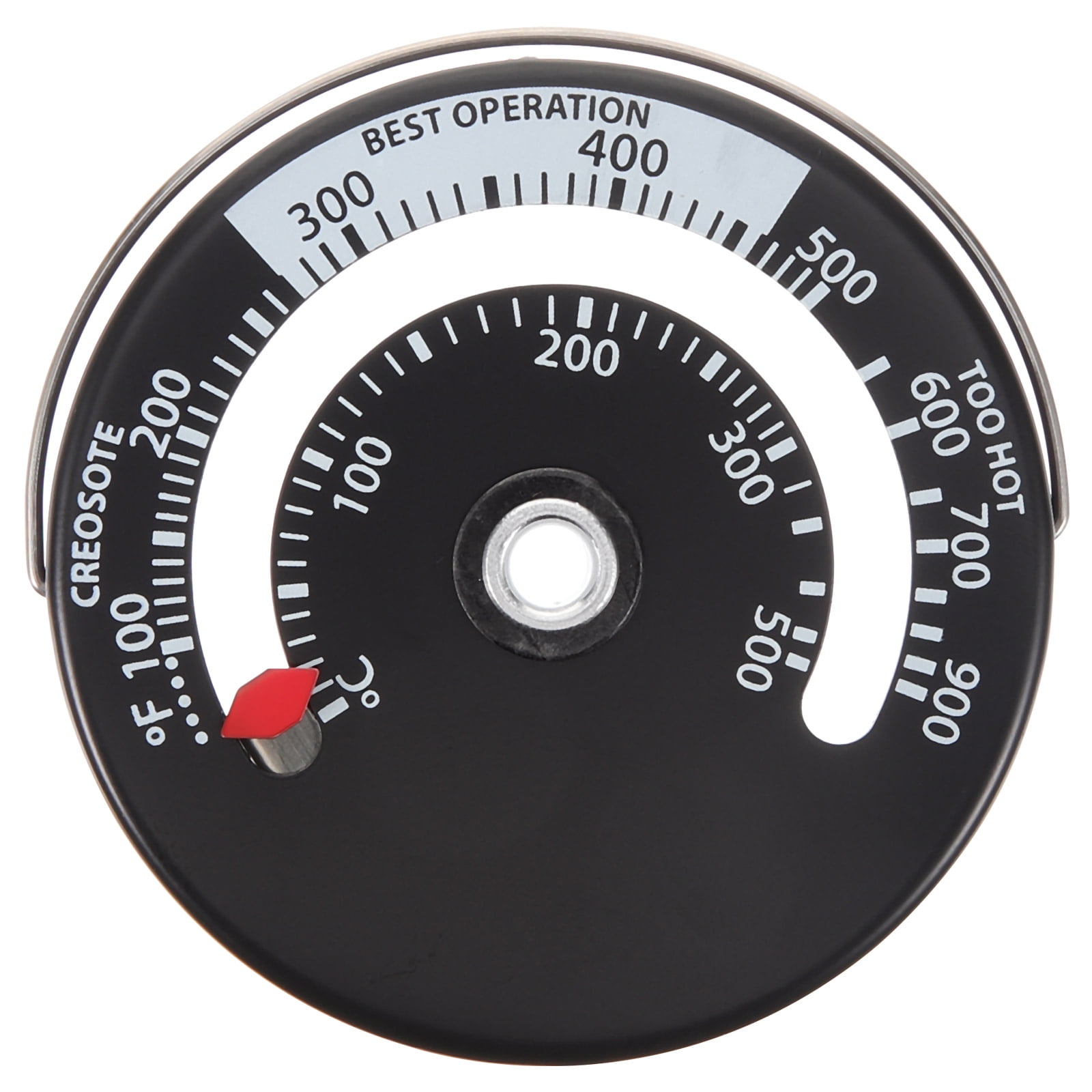 Stove Thermometer Hygrometer Wall Mount Display Humidity Indoor ...
