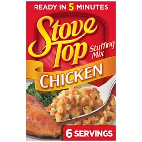 Stove Top Turkey Stuffing Mix 6 oz Box with Herbs Spices and Turkey ...