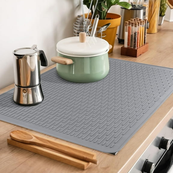 Wood Noodle Board Stove Cover with Handle, 30" x 21.6" Stove Top Cover ...