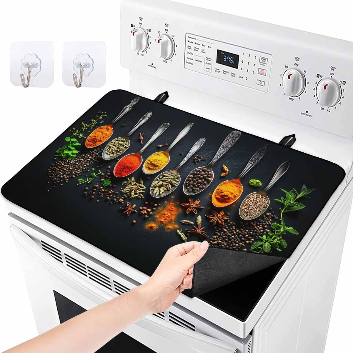 Stove Top Cover Stove Covers For Electric Stoves Foldable ...