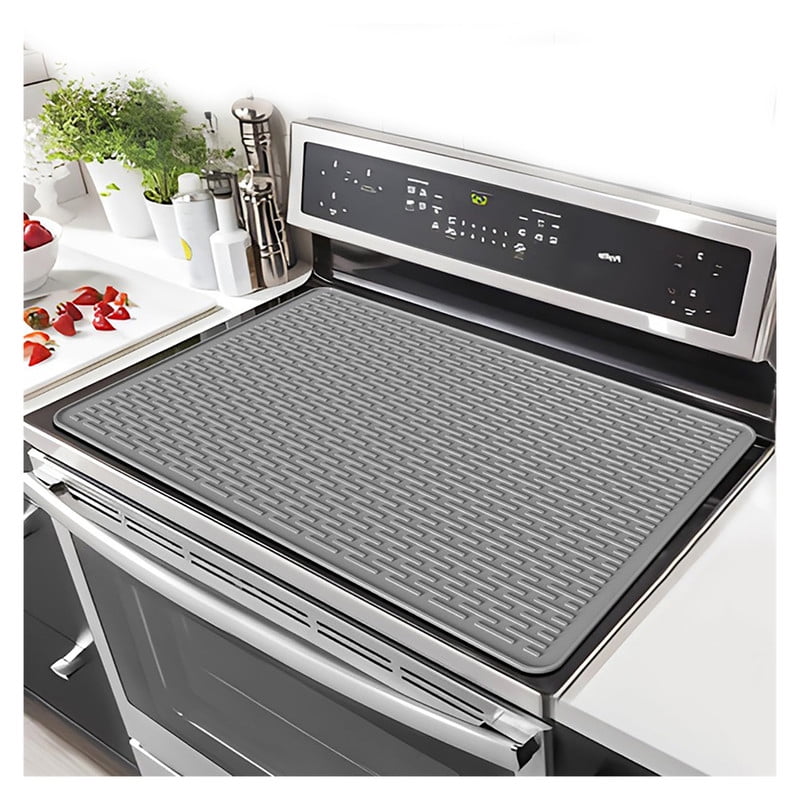 Soul Creat Silicone Cooktop Protector Mat, Glass Top Stove Cover ...