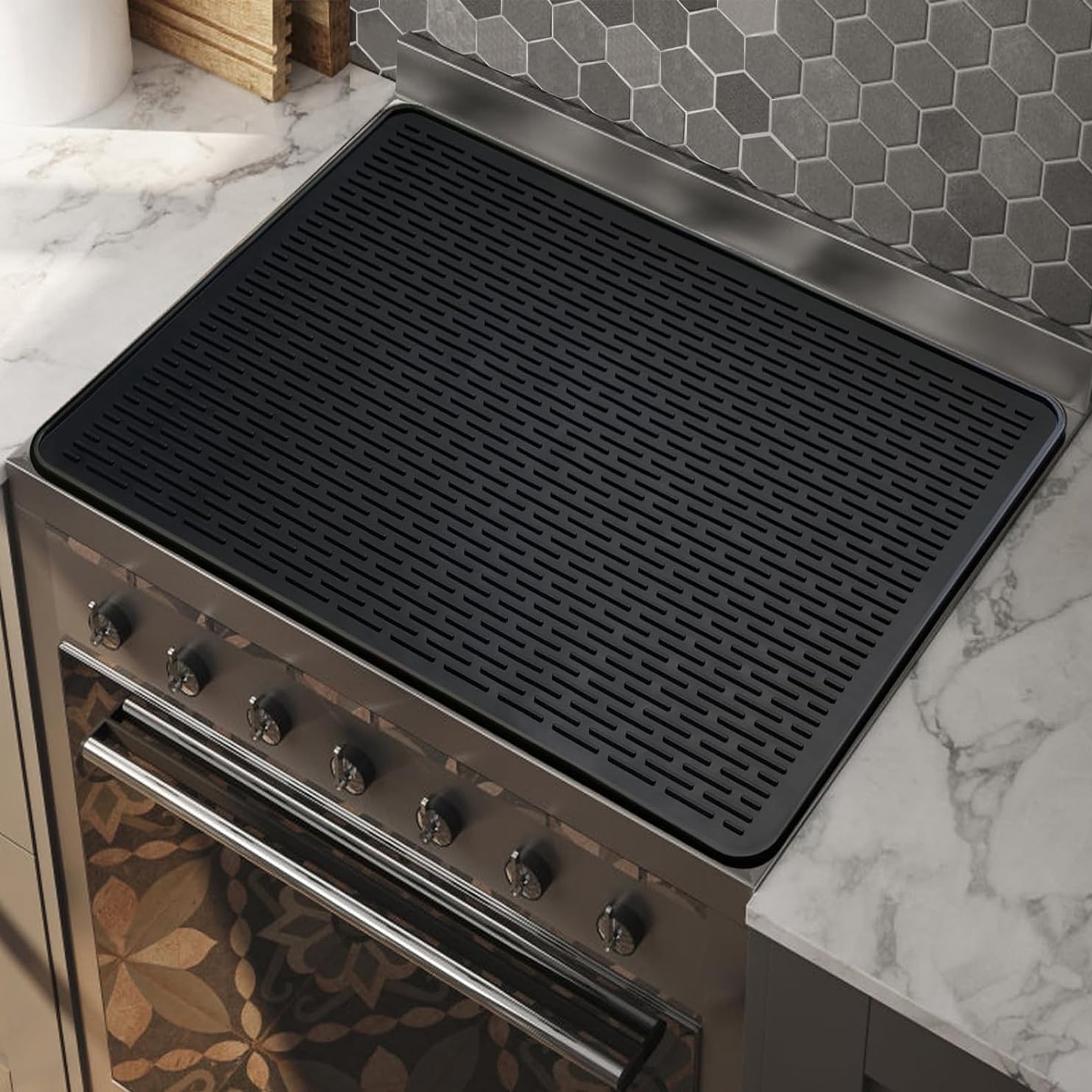 B4B BANG 4 BUCK Stove Top Cover for Electric Glass Cooktop 28 x 20 ...
