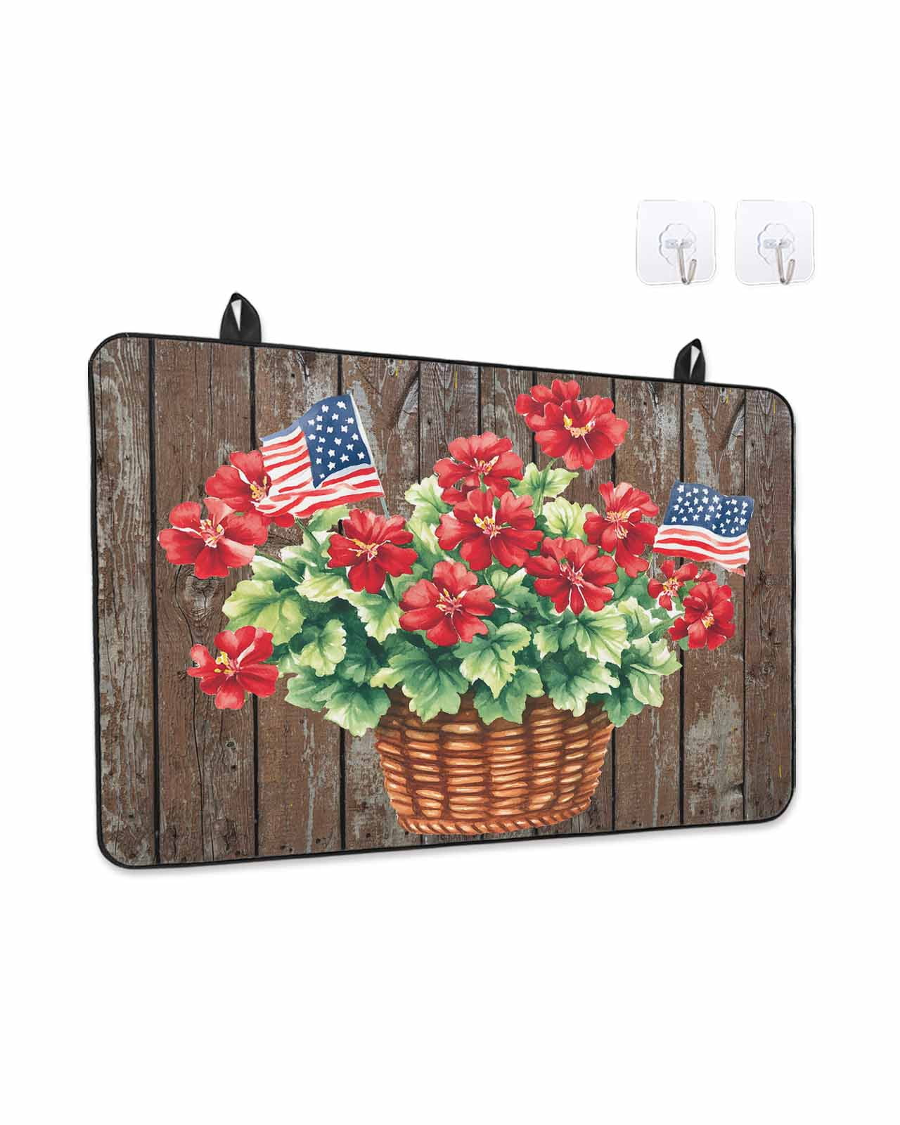 Stove Top Covers for Electric Stove 24x21 Inches, Independence Day Heat ...