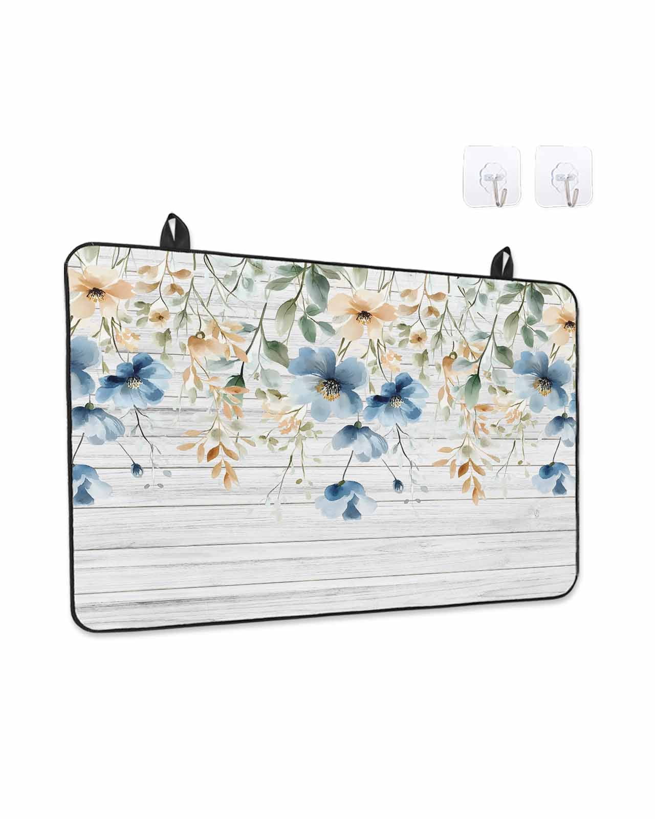 Stove Top Covers for Electric Stove 24x21 Inches, Spring Floral Heat ...
