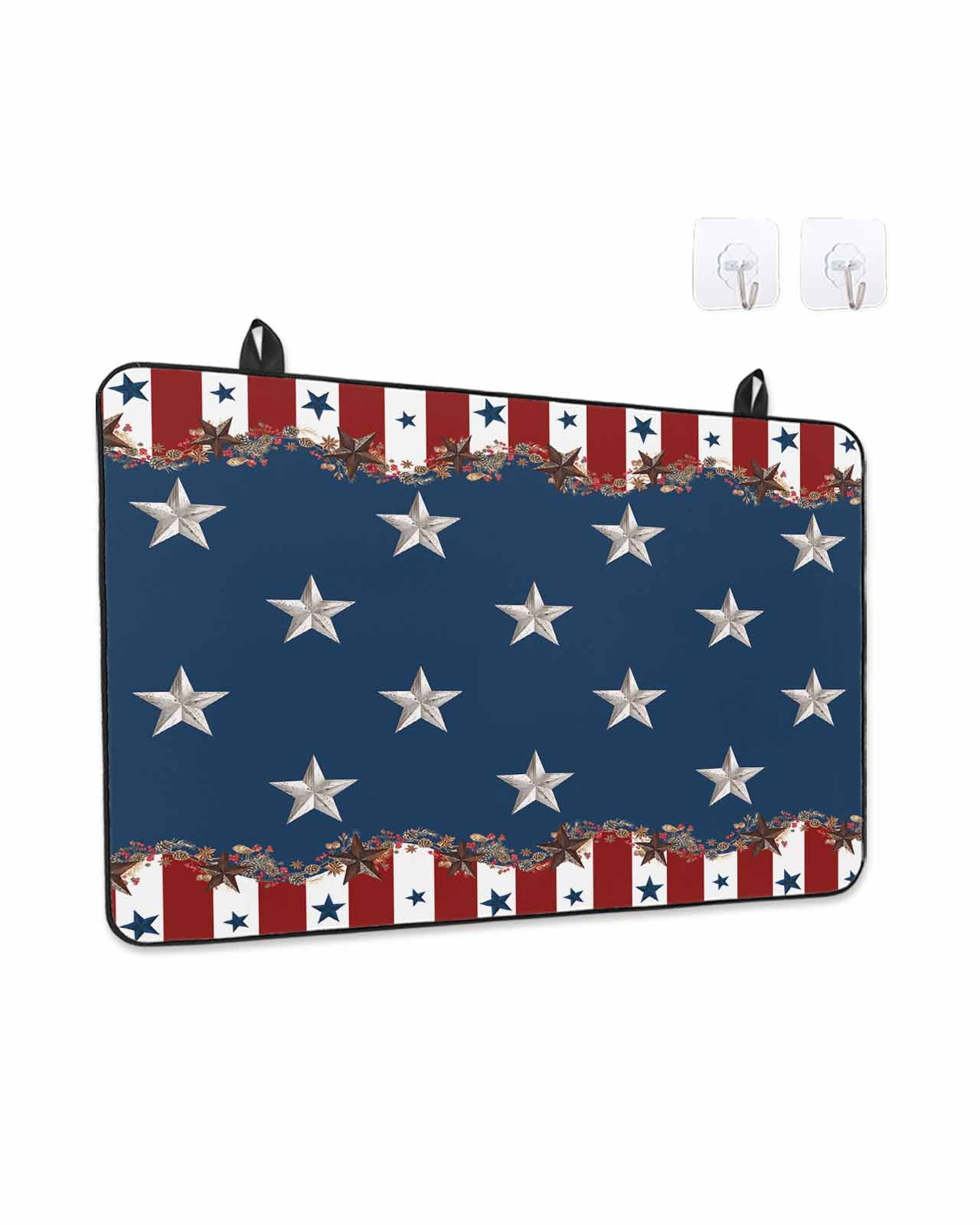 Stove Top Covers for Electric Stove 31x24 Inches, Country Star Farm ...