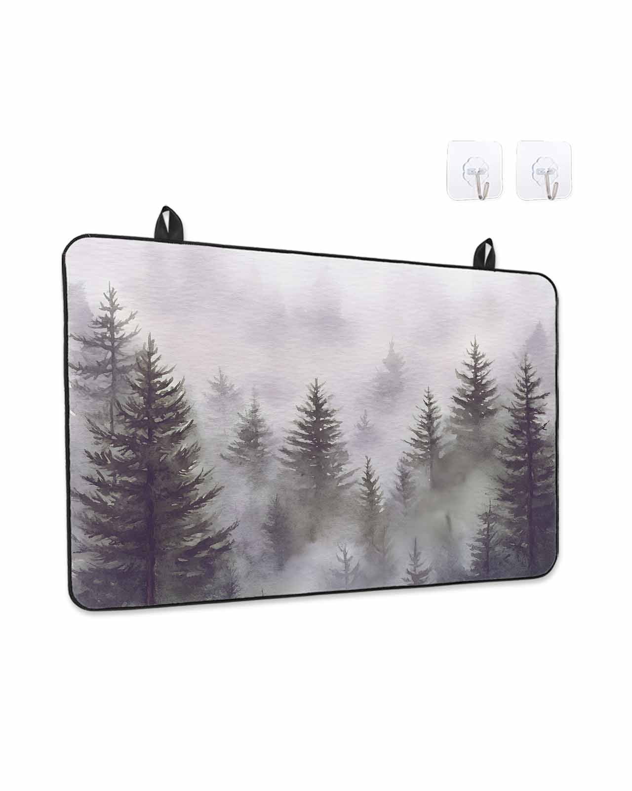 Stove Top Covers for Electric Stove 31x24 Inches, Green Forest Heat ...