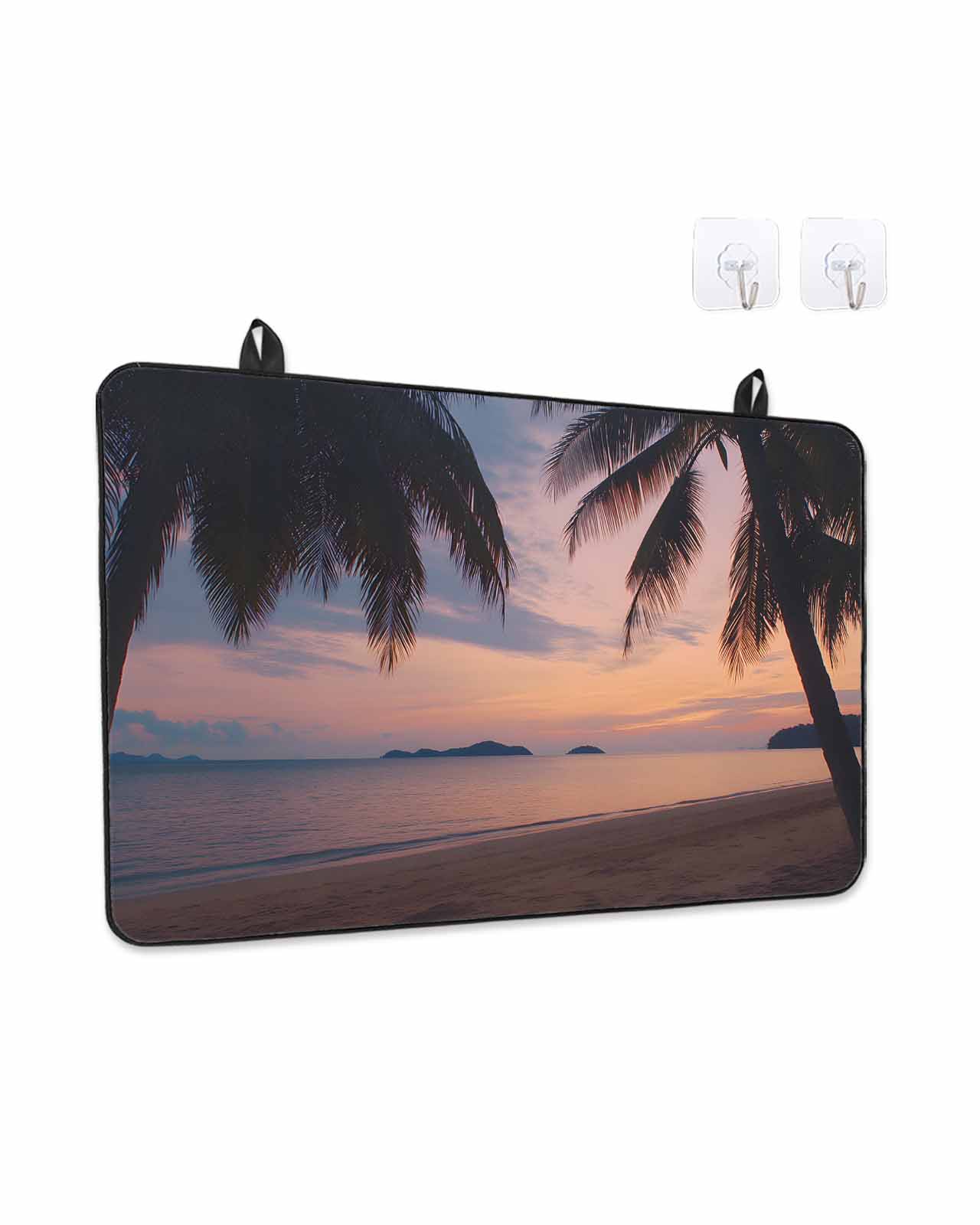 Stove Top Covers for Electric Stove 31x24 Inches, Sunset Summer Heat ...