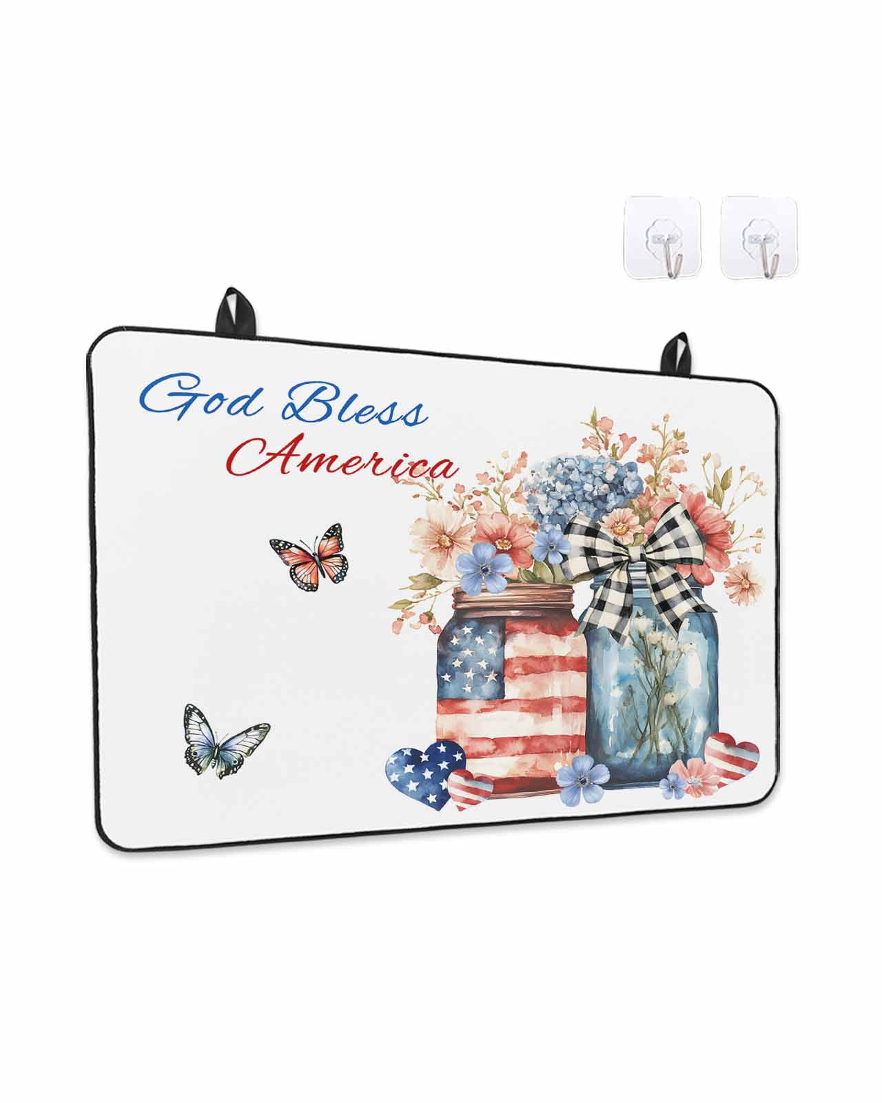 Stove Top Covers for Electric Stove 36x21 Inches, 4th of July Heat ...