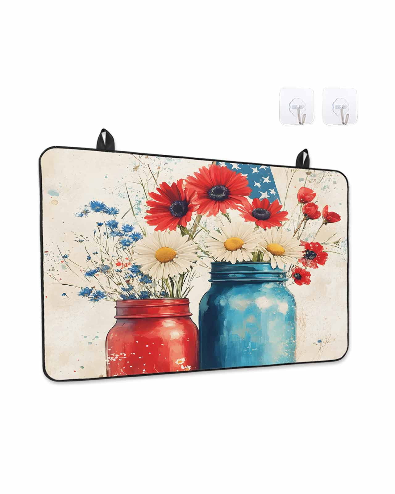 Stove Top Covers for Electric Stove 36x21 Inches, 4th of July Heat ...