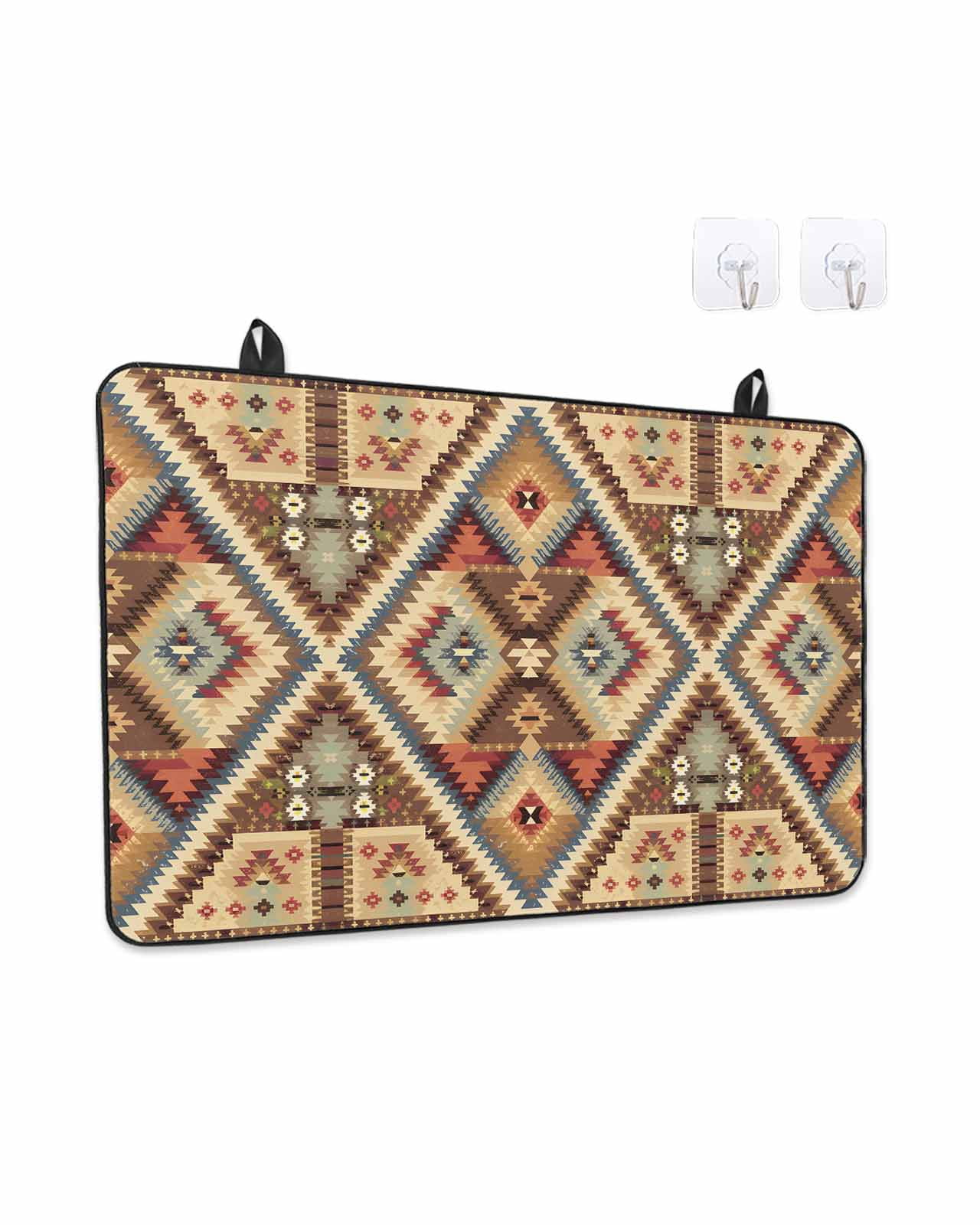 Stove Top Covers for Electric Stove 36x21 Inches, Modern Geometric Heat ...