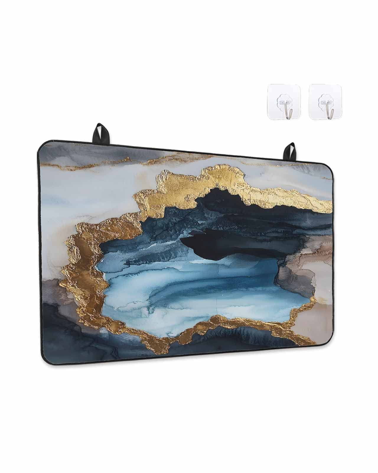 Stove Top Covers for Electric Stove 36x21 Inches, Navy Blue Heat ...