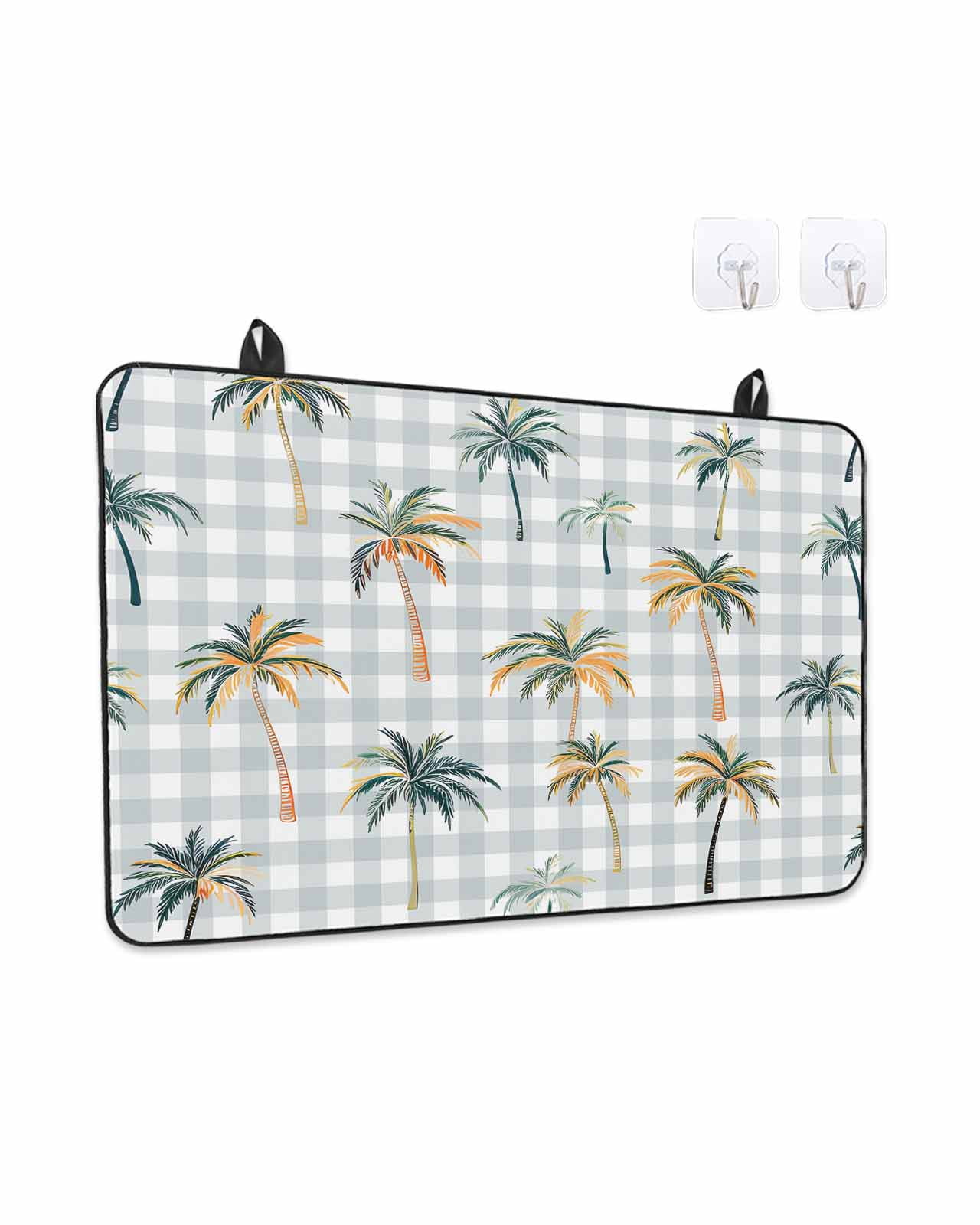 Stove Top Covers for Electric Stove 36x21 Inches, Palm Trees Heat ...