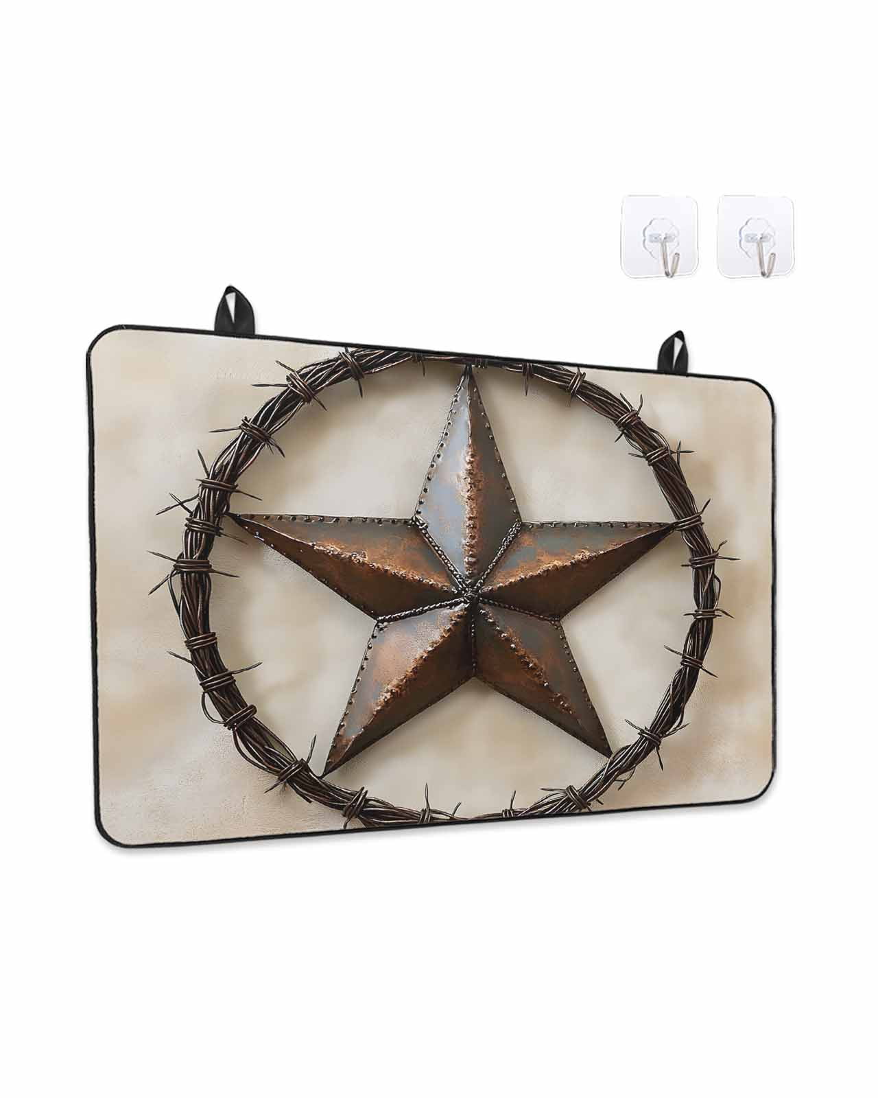 Stove Top Covers for Electric Stove 36x21 Inches, Texas Star Retro Heat ...