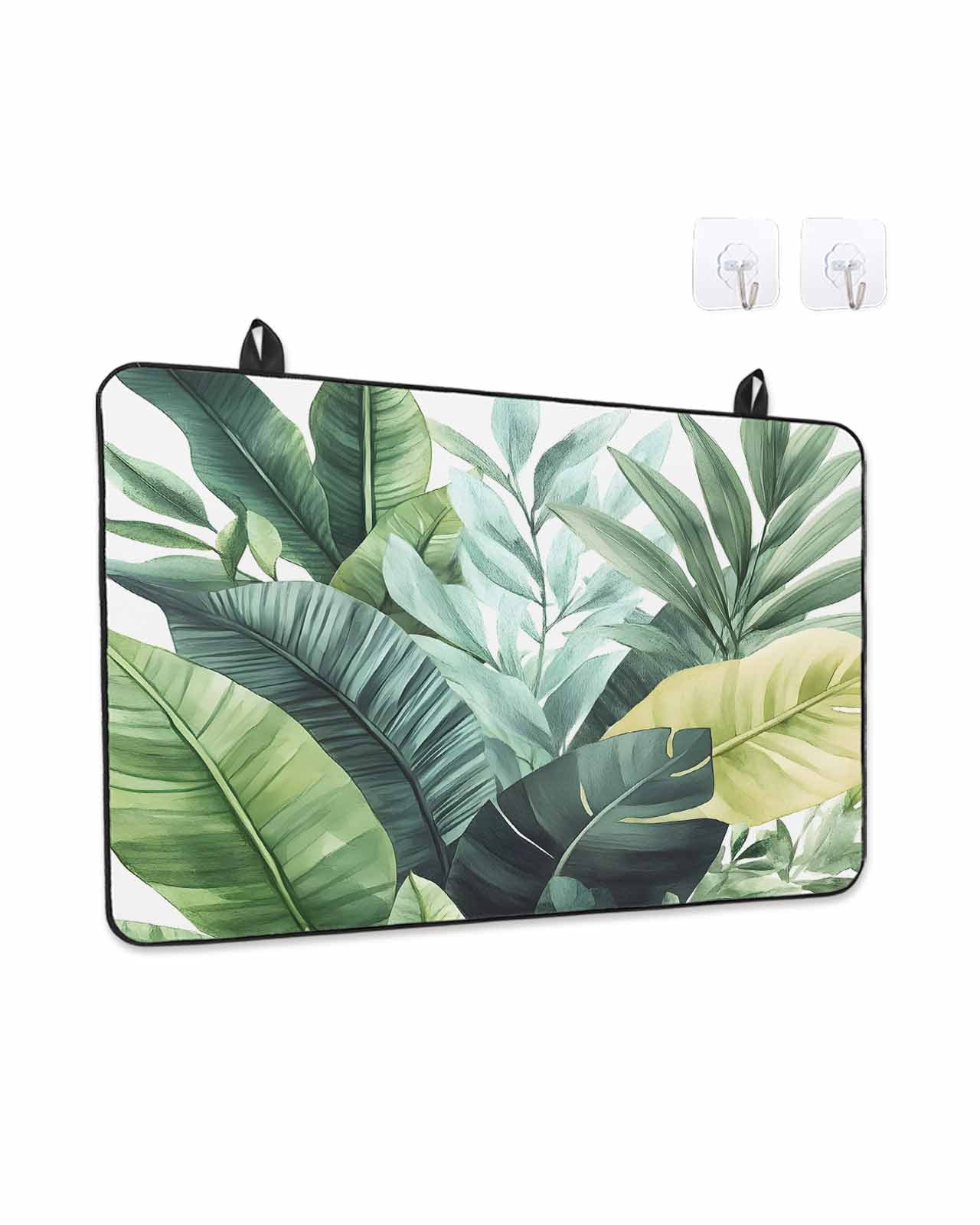 Stove Top Covers for Electric Stove 36x21 Inches, Tropical Plants Heat ...
