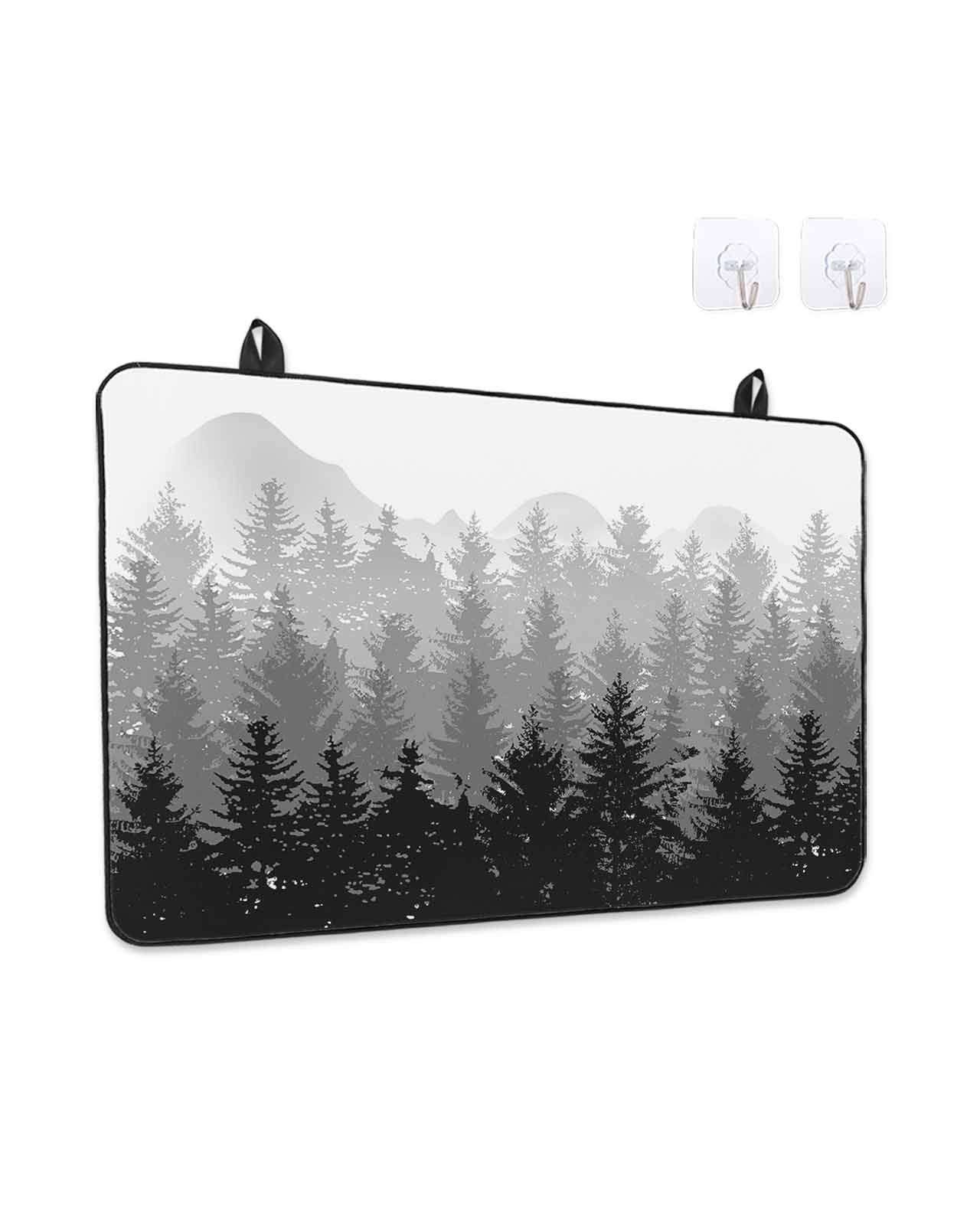 Stove Top Covers for Electric Stove, Fall Autumn Tree Kitchen Glass ...