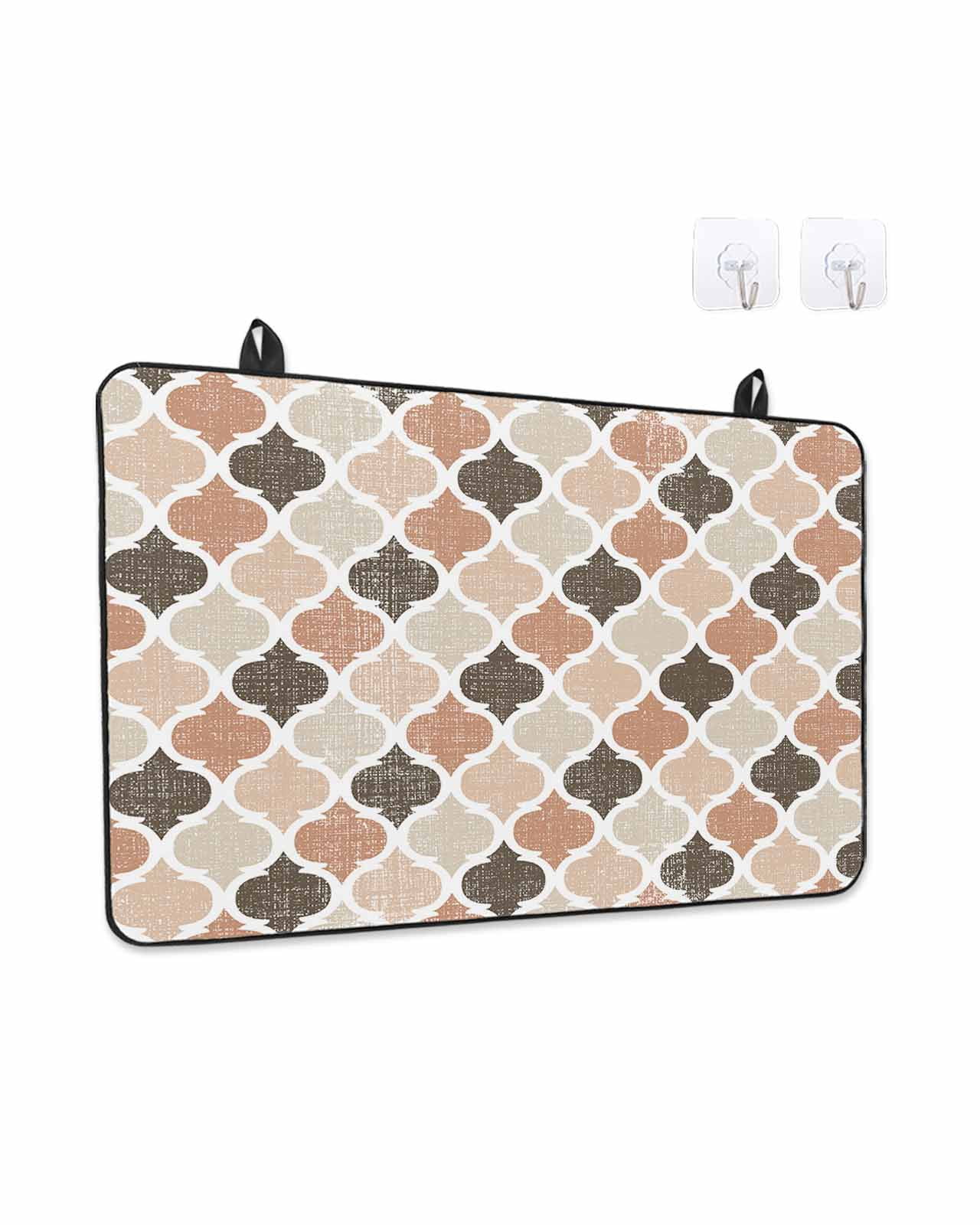 Stove Top Covers for Electric Stove, Moroccan Kitchen Glass Ceramic ...