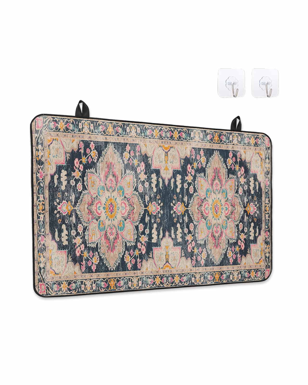 Stove Top Covers for Electric Stove, Multicolor Floral Kitchen Glass ...