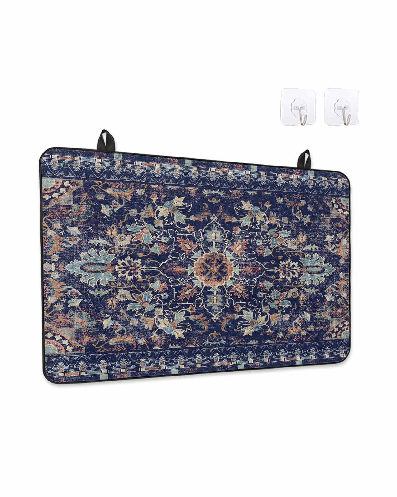 Stove Top Covers for Electric Stove, Southwest Flower Kitchen Glass ...