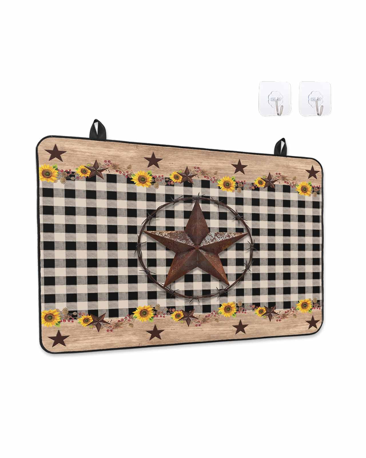 Stove Top Covers for Electric Stove, Texas Star Kitchen Glass Ceramic ...