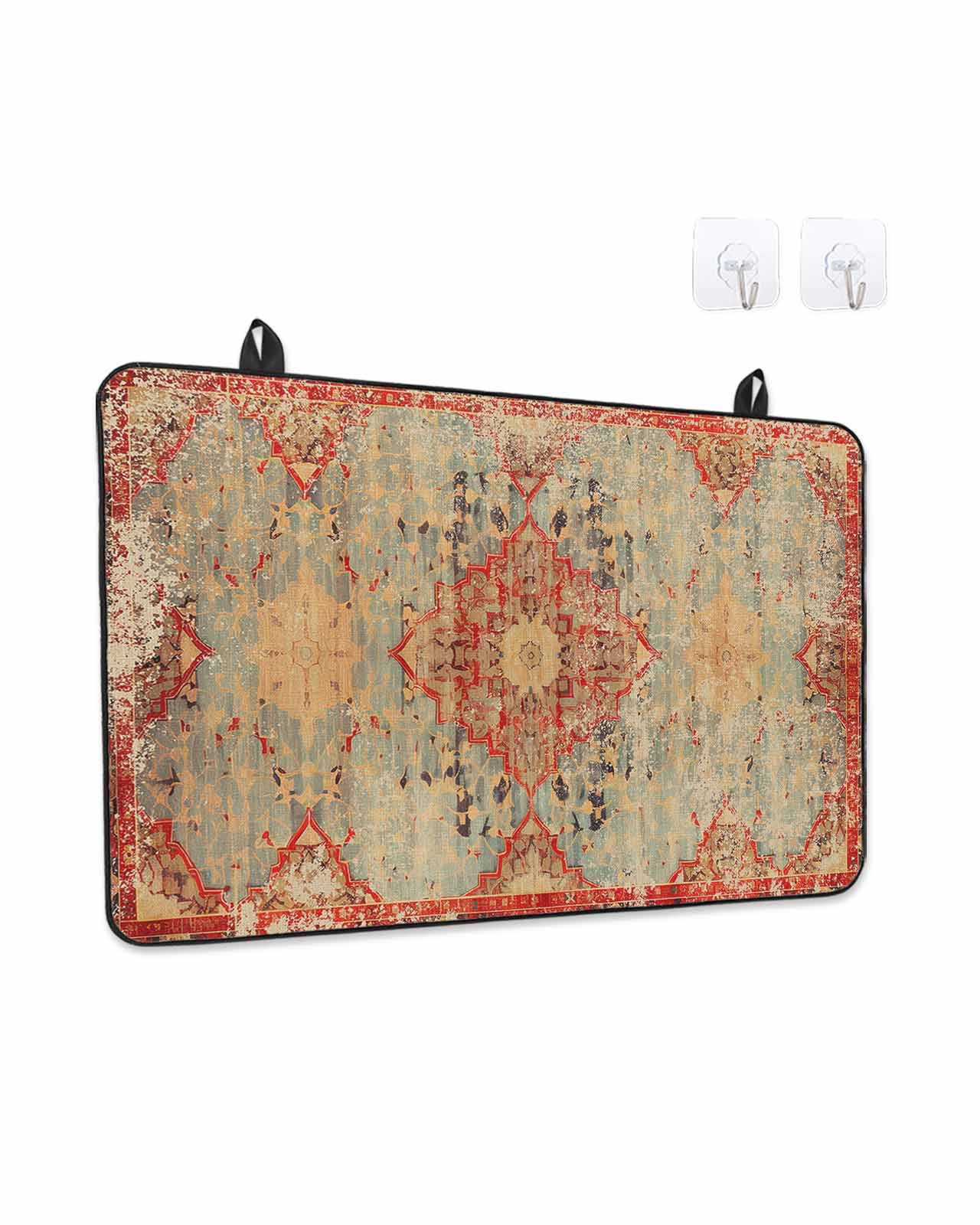 Stove Top Covers for Electric Stove, Western Rustic Kitchen Glass ...