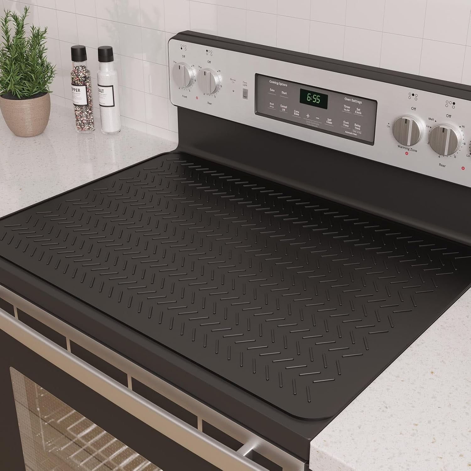 Stove Top Covers for Electric Stove, Thickened Premium Silicone Stove ...