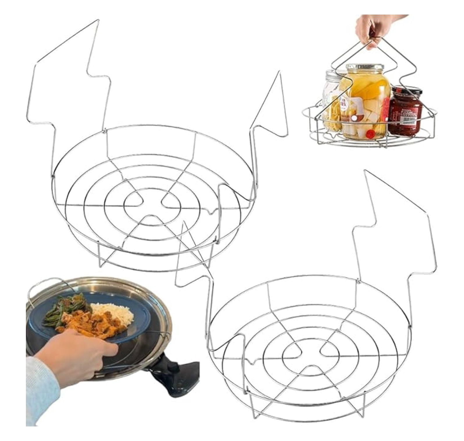 Stove Top er for Reheating Food, Tray Food Reheating Pan, Multi-purpose ...
