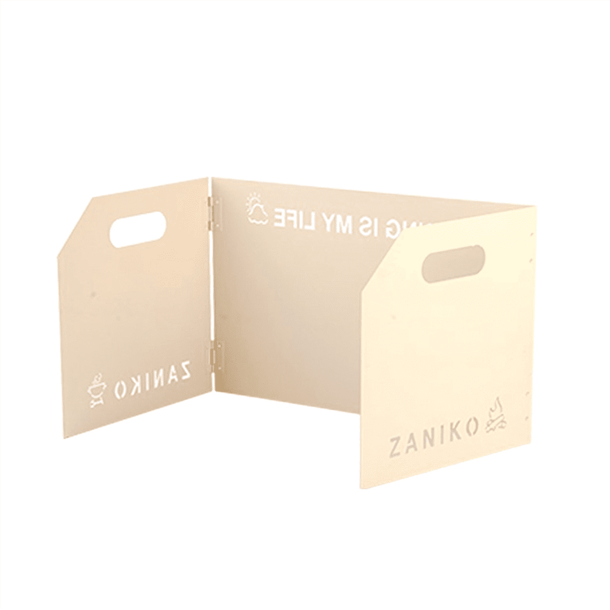 Stove Windscreen Folding Camping Stove Windshield 3 Plates Windscreen ...