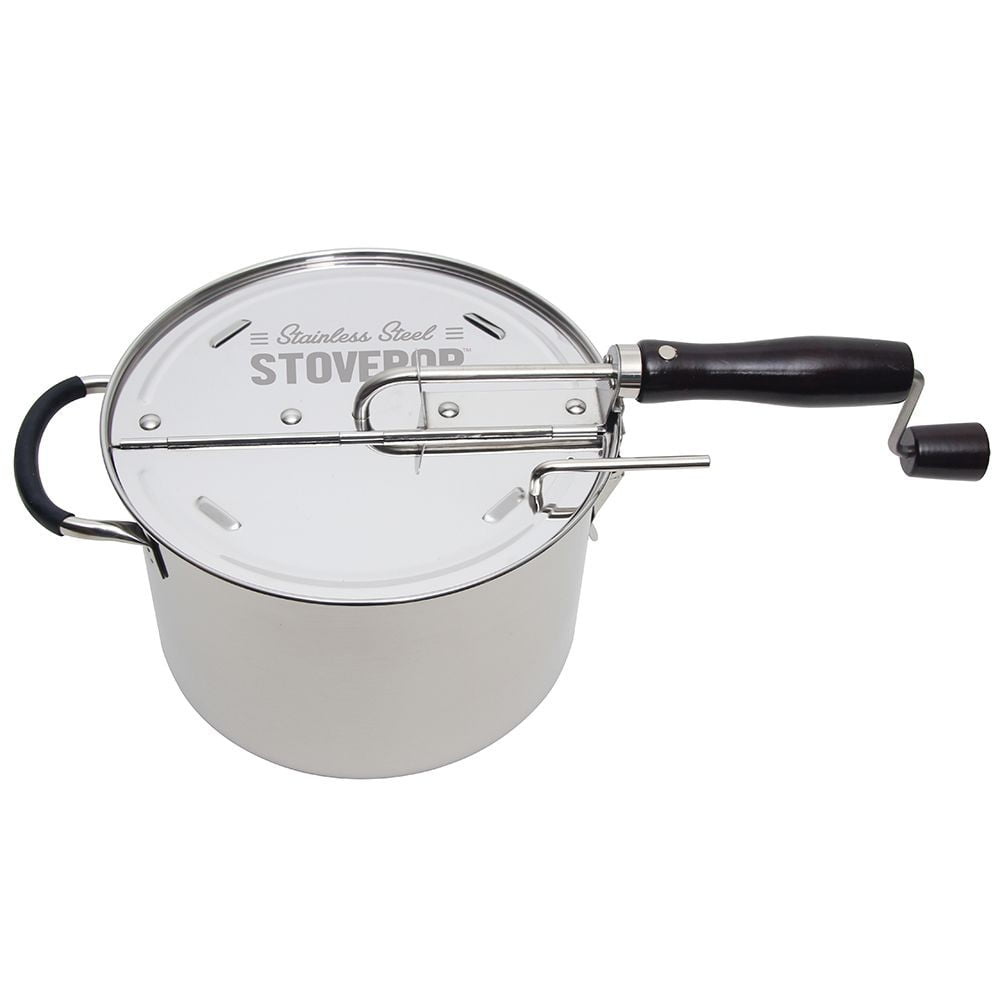 StovePop Stainless Steel Stove-Top Popcorn Popper VKP1160 - Walmart.com