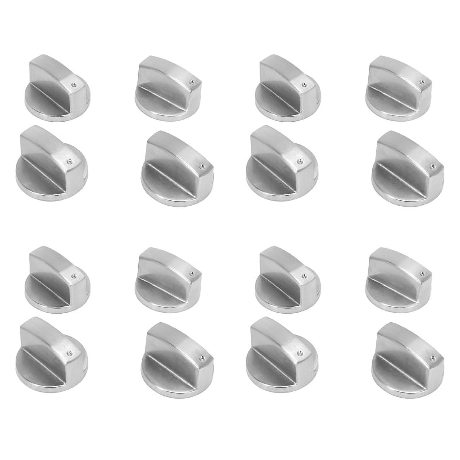 Stoves Cooker Knobs,Oven Knob(16pcs),6mm Universal Silver Gas Stove ...