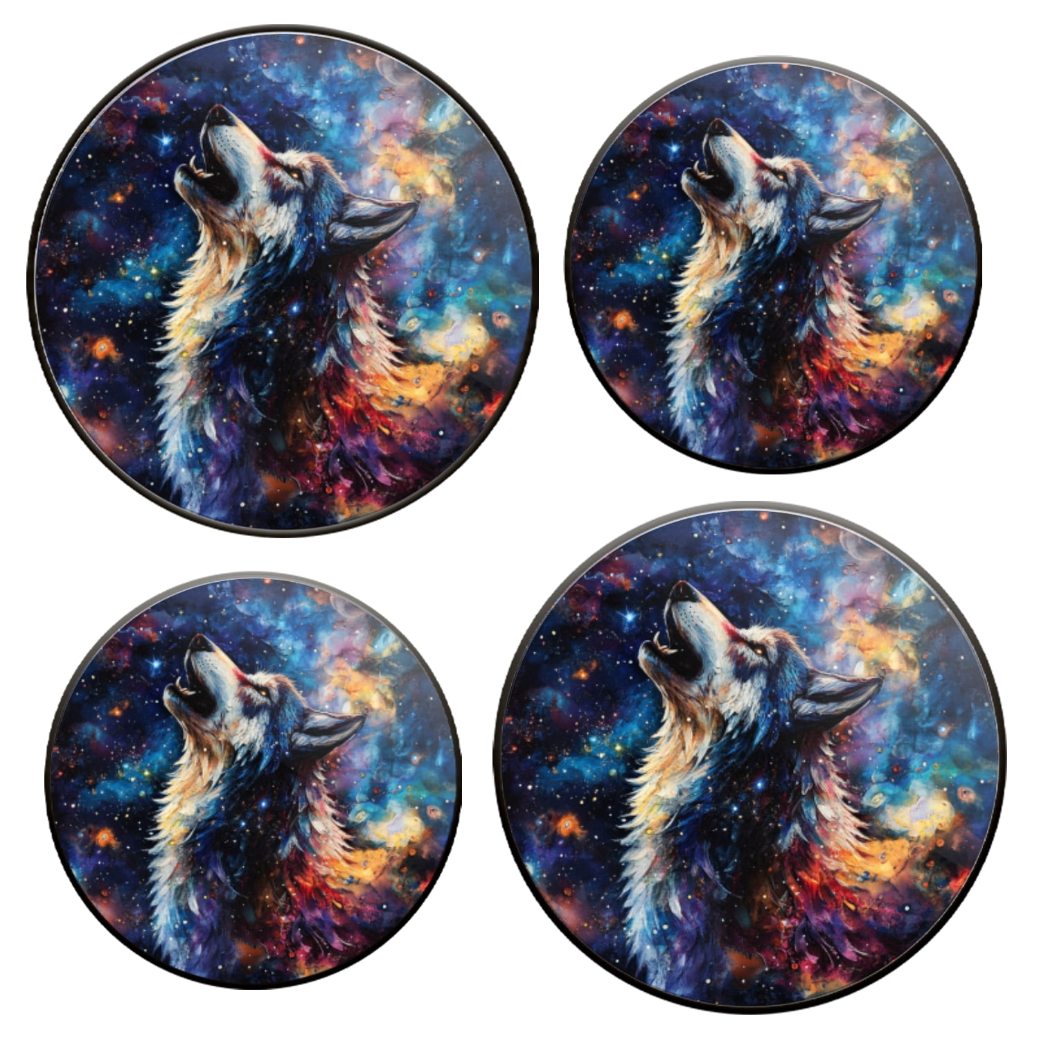 Stovetop Covers for Gas Stove Set of 4 for Range Accessories, Howling ...