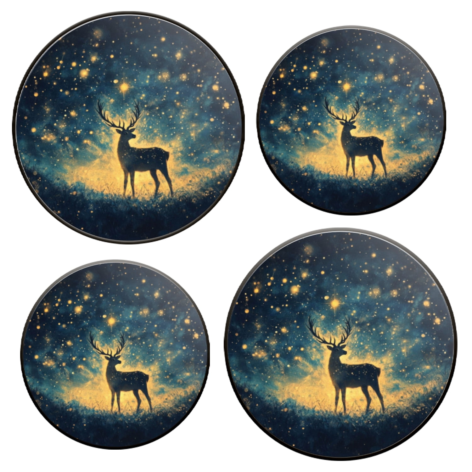 Stovetop Covers for Gas Stove Set of 4 for Range Accessories, Dreamy ...
