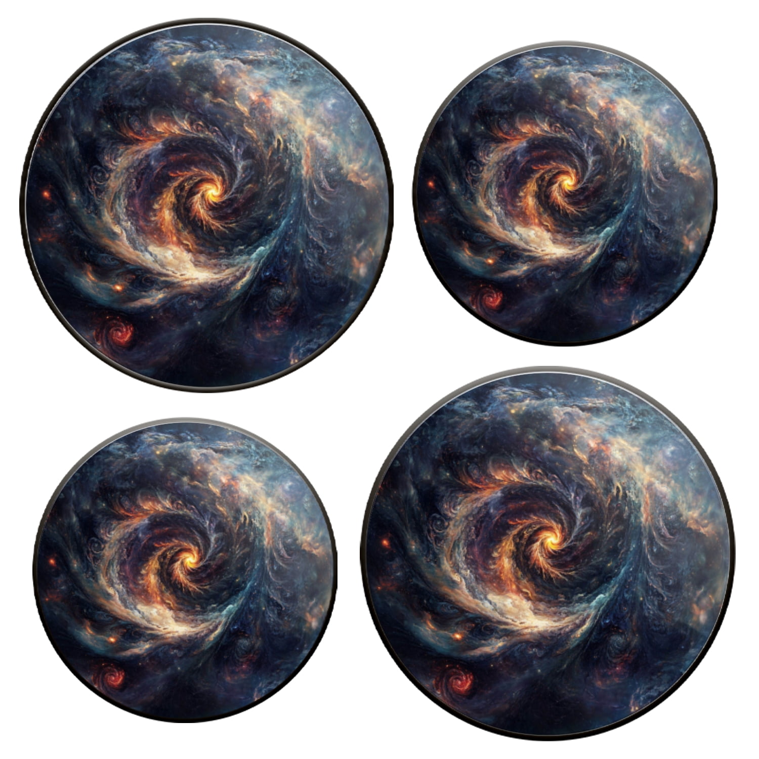 Stovetop Covers for Gas Stove Set of 4 for Range Accessories, Gorgeous Spiral Nebula Gas Stove ...