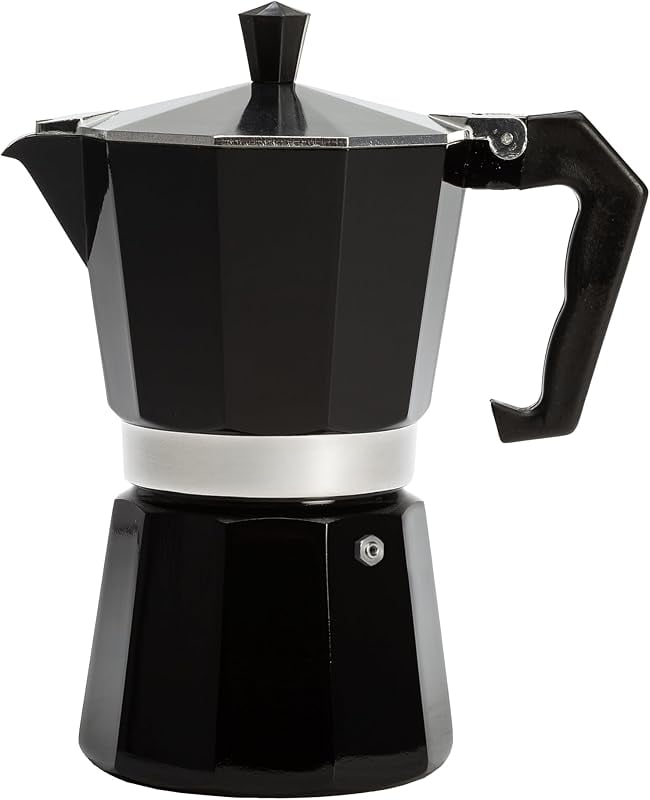 Stovetop Espresso and Coffee Maker, Moka Pot for Italian and Cuban Café Brewing, Greca Coffee ...