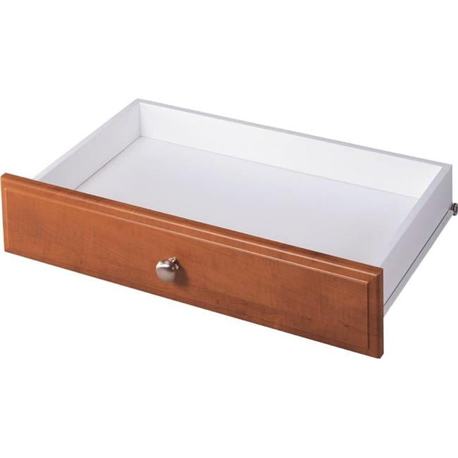 Easy Track RD2504-C Closet Drawer, Wood, Cherry - Walmart.com