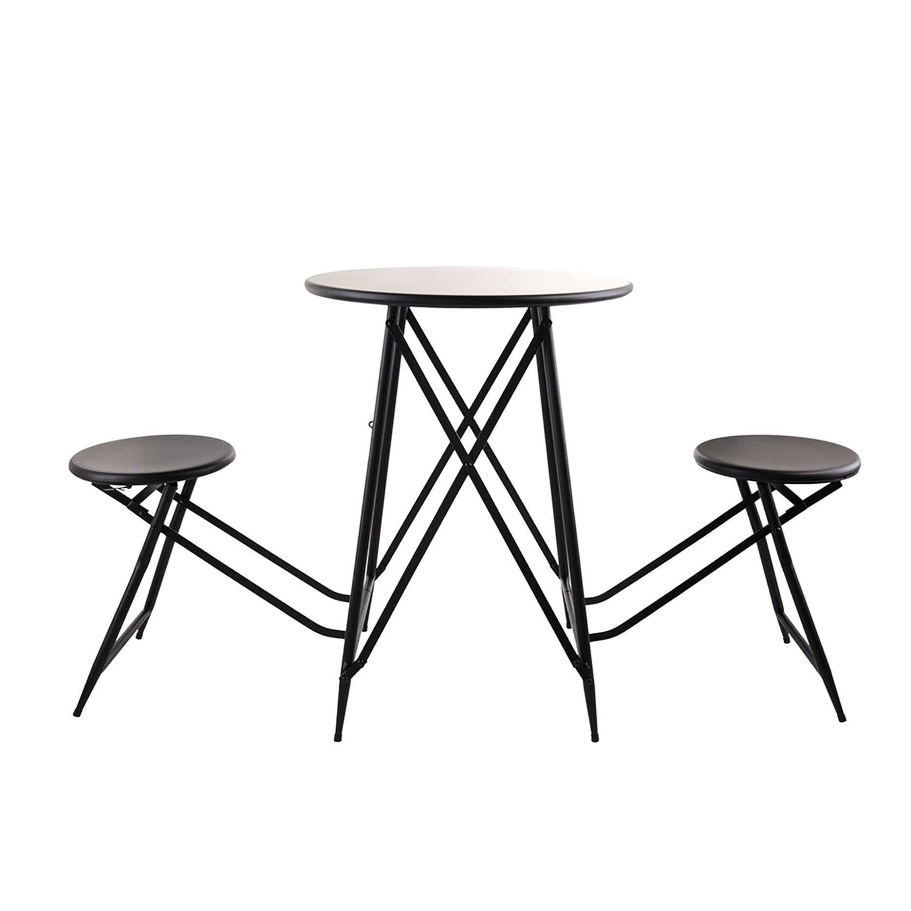 Stowable Black Furniture - Enhance Home with Decorative Items - Walmart.com