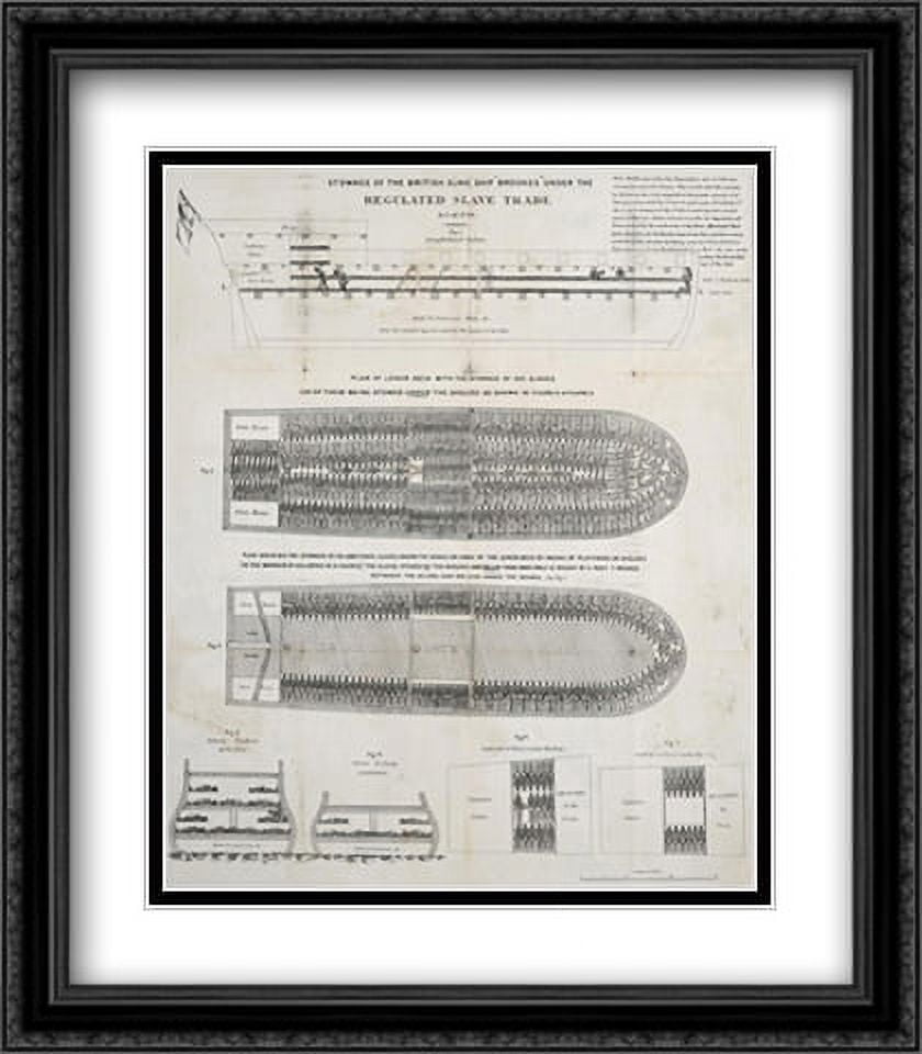 Stowage of the British Slave Ship 'Brookes' Under the Regulated Slave ...