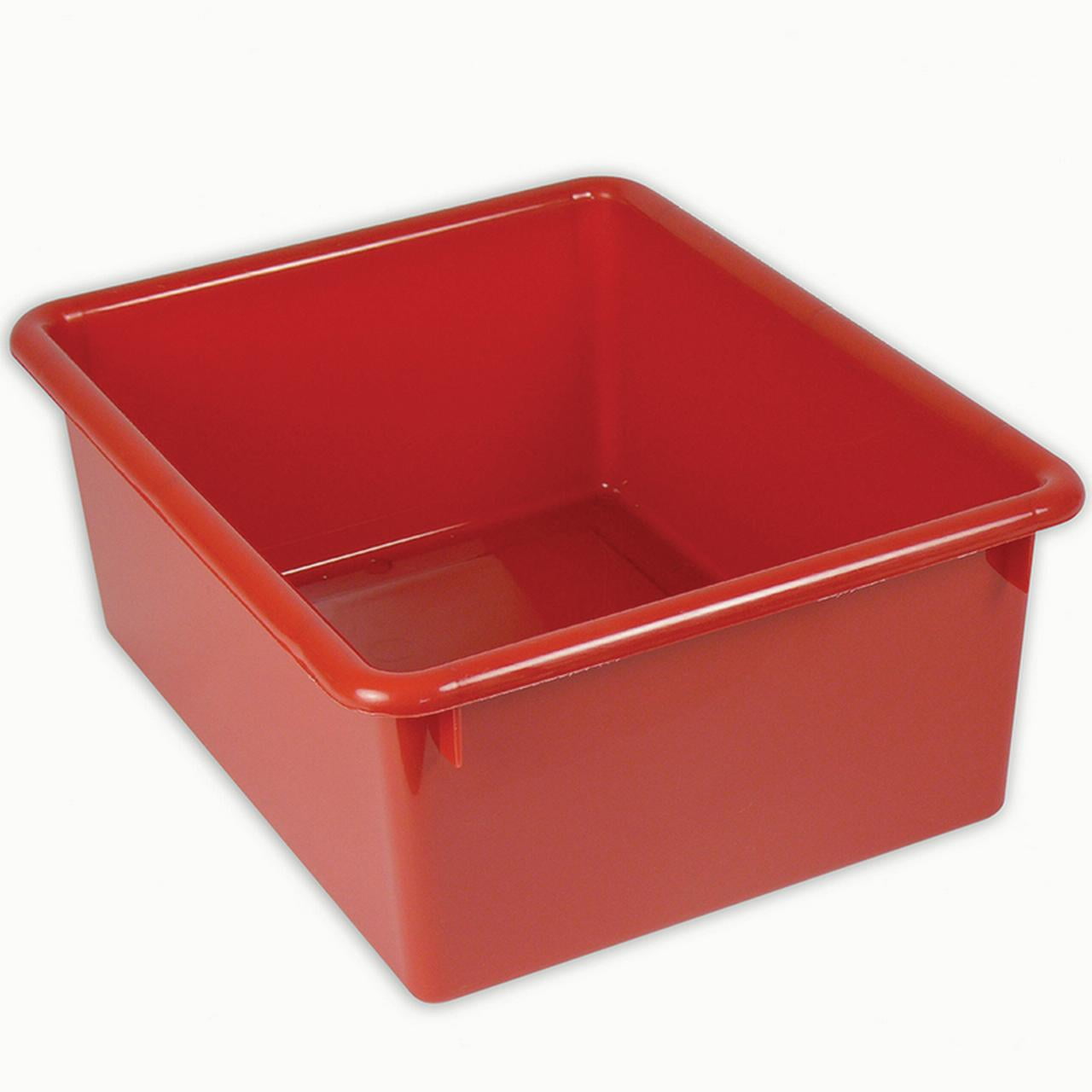 Stowaway 5" Letter Box no Lid, Red | Bundle of 10 Each - Walmart.com